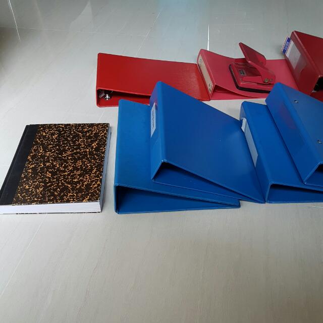 Assorted B5 / Stock Card Ring Files, Hobbies & Toys, Stationery & Craft ...