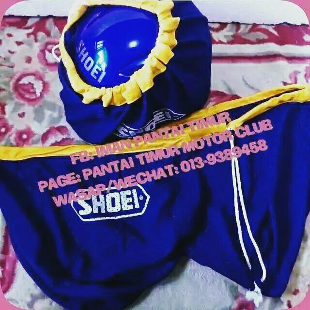 BEG SHOEI... ~Sesuai utk letak helmet. ~Warna biru gelap. ~Rm45 ...