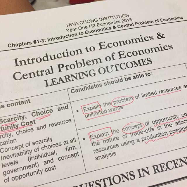 (COMPLETE) HWACHONG JC ECONOMICS NOTES, Hobbies & Toys, Books ...