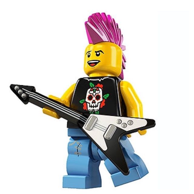 Lego Series 4 Minifigures Punk Rocker, Hobbies & Toys, Toys & Games on ...
