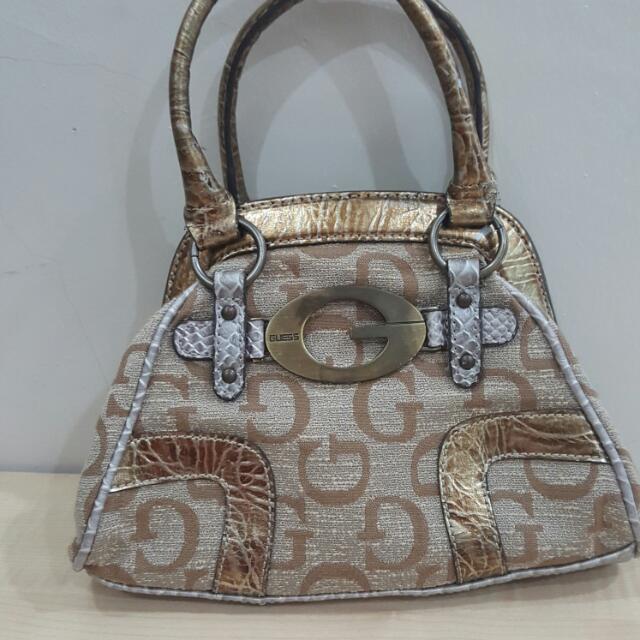 Original Guess mini handbag, Women's Fashion, Bags & Wallets, Purses ...
