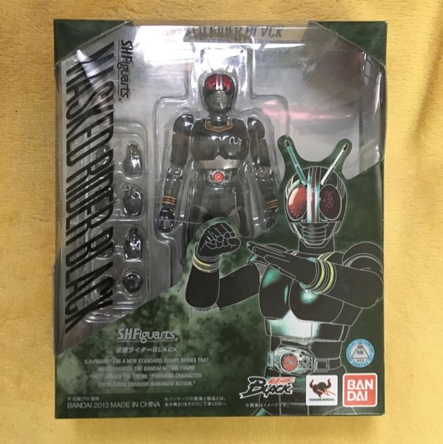 SHF Masked Rider Black, Hobbies & Toys, Toys & Games on Carousell