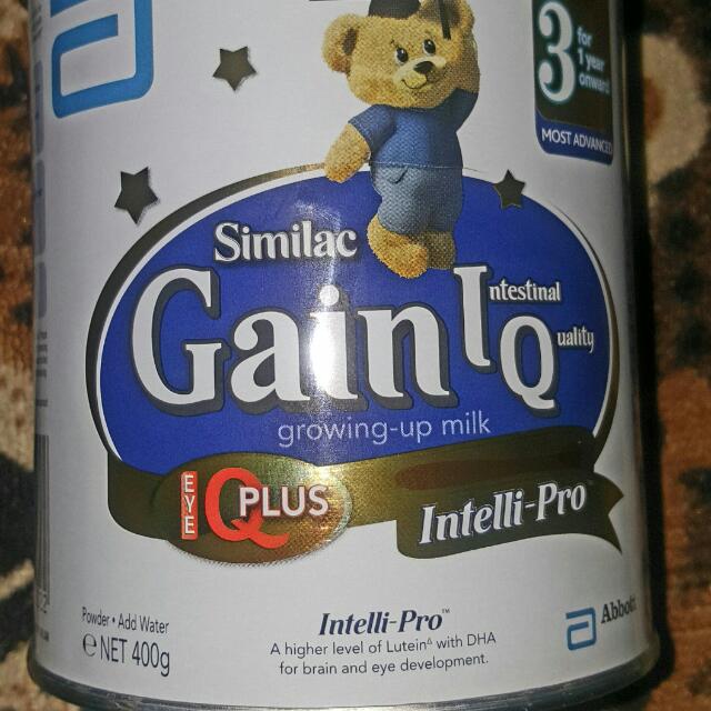 Similac Gain IQ Stage 3, Babies & Kids, Nursing & Feeding, Weaning ...