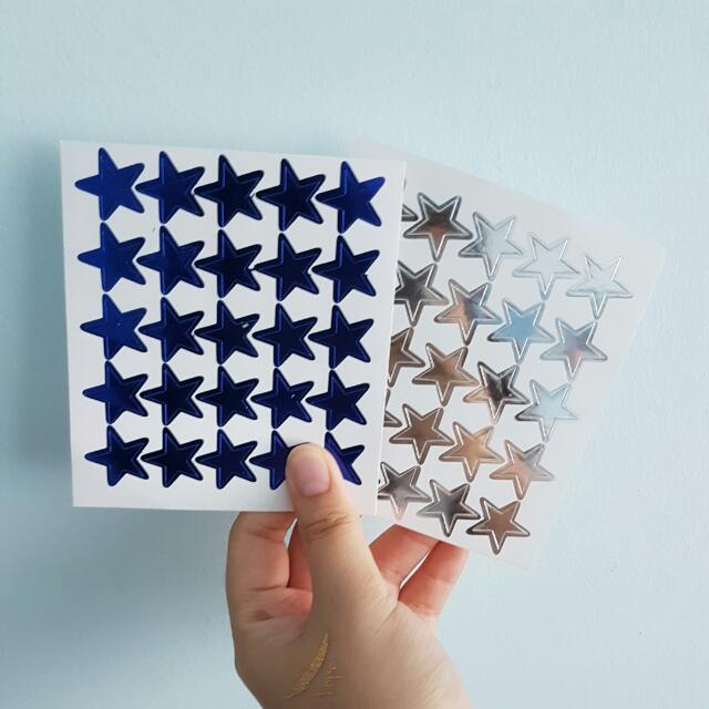free star stickers!!, Hobbies & Toys, Stationery & Craft, Craft ...