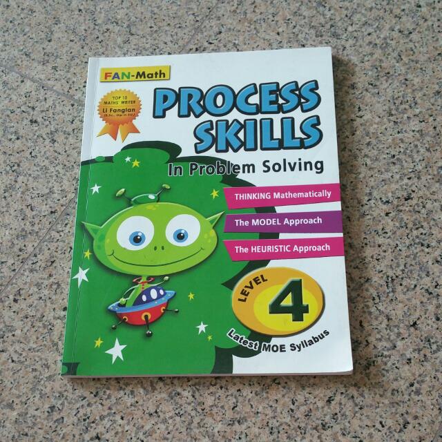 Fan Math Process Skills P4 Assessment Book Primary Year 4 Problem ...