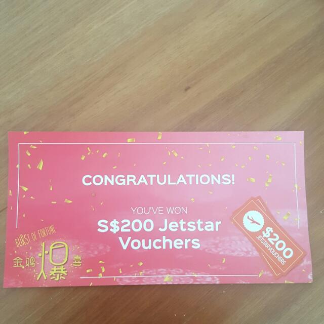 Jetstar Voucher, Tickets & Vouchers, Vouchers on Carousell