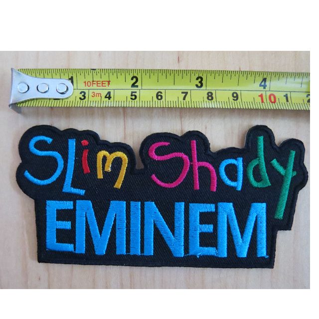 Eminem Patch Real Slim Shady Patch Cloth Patch Iron On Patch Rap White ...