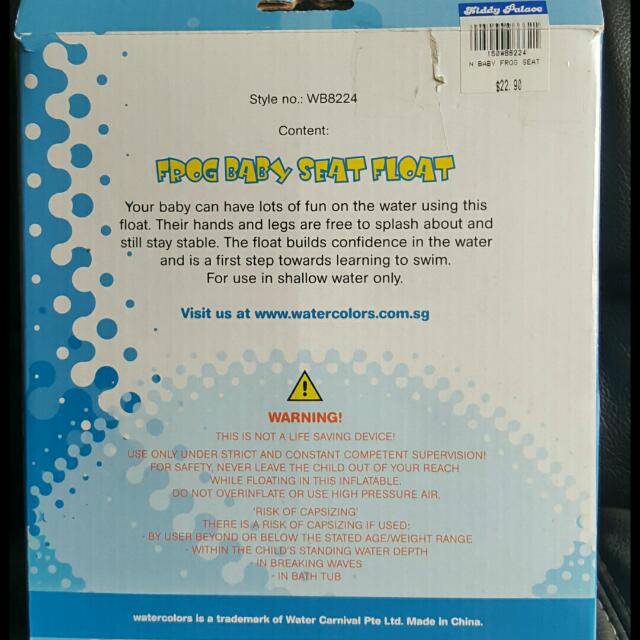 Frog Float for Two, Babies & Kids, Infant Playtime on Carousell