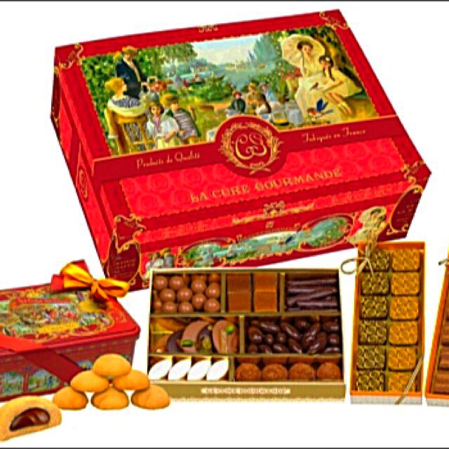 Premium French La Cure Gourmande Assorted Chocolates N Butter Cookies ...