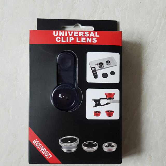 Universal Clip Lens For Mobile Phones, Mobile Phones & Gadgets, Mobile ...