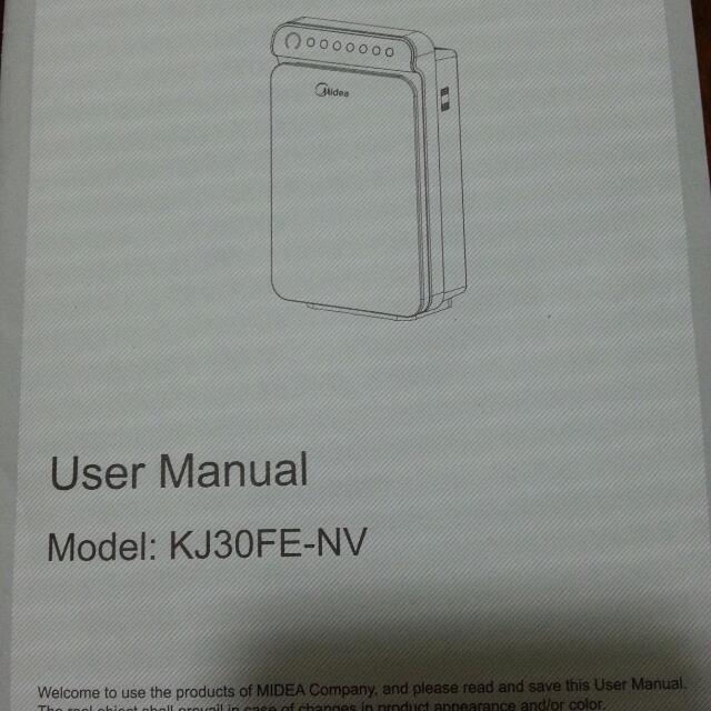 Air Purifier KJ30FE - NV, TV & Home Appliances, Air Conditioners & Heating on Carousell