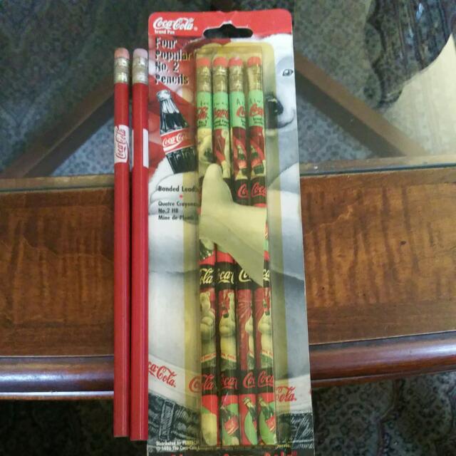Coca Cola Pencils × 6, Hobbies & Toys, Stationery & Craft, Other ...