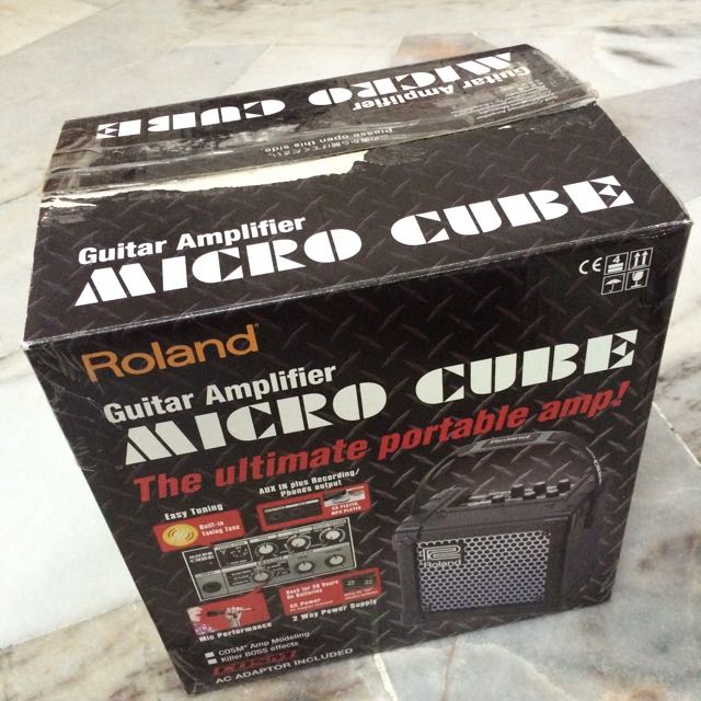 Roland "Micro Cube" Amplifier, Hobbies & Toys, Music & Media, Music ...