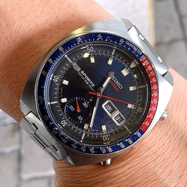 Seiko 1st Chronograph JDM Speedtimer 6139-6000 Rollout Batches In 1969 ...