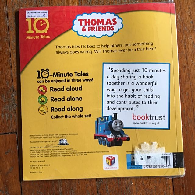 Thomas & Friends--Thomas The Hero, Hobbies & Toys, Books & Magazines ...
