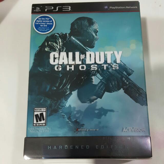 Call Of Duty : Ghosts Hardened Edition, Video Gaming, Video Games, PlayStation on Carousell