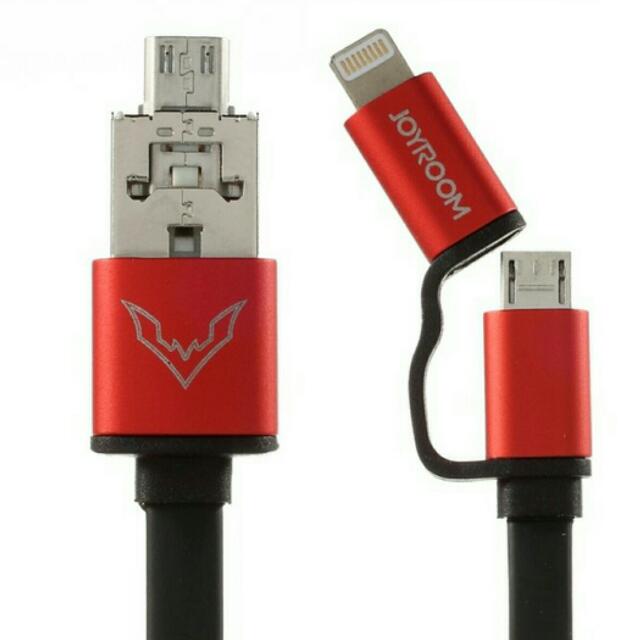 JOYROOM Vampire USB OTG Data Cable 2in1, Mobile Phones & Gadgets ...