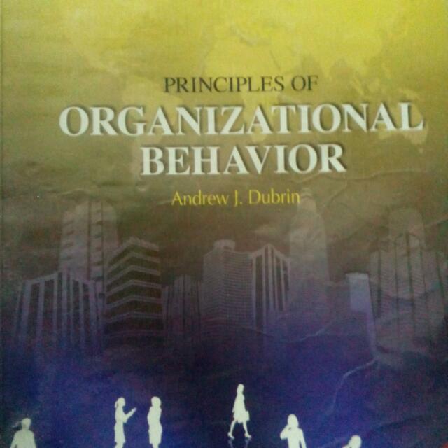Principles Of Organizational Behavior Hobbies And Toys Books