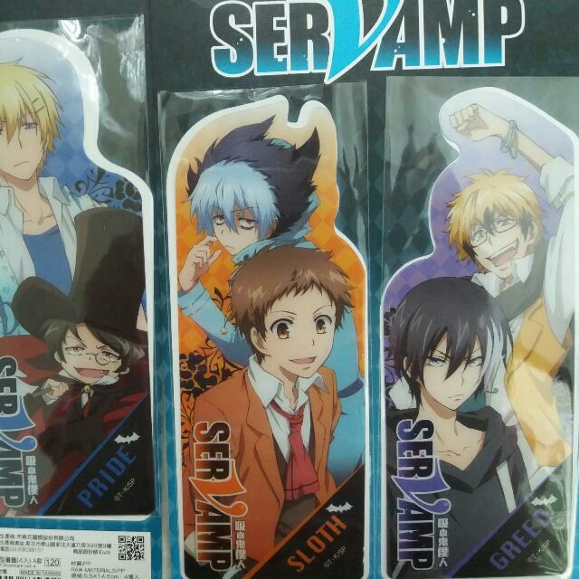Servamp Bookmarks, Hobbies & Toys, Memorabilia & Collectibles, Fan ...