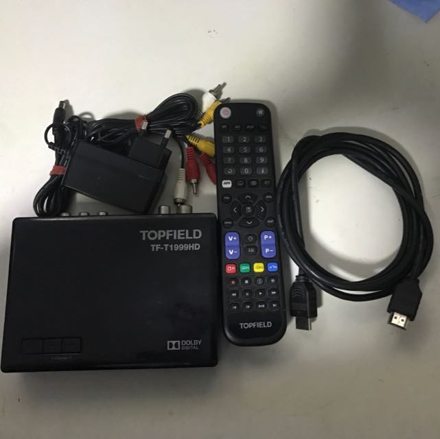 Topfield TF-T1999HD Digital TV Setup Box, TV & Home Appliances, TV & Entertainment, TV Parts ...