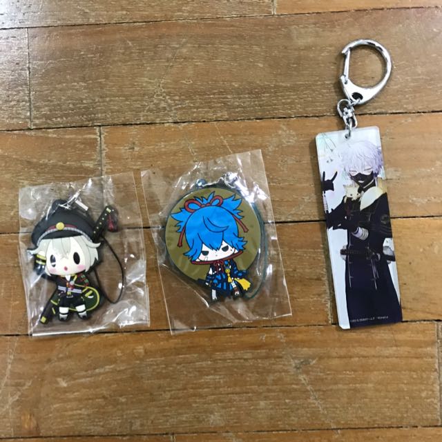 touken rambu keychains, Hobbies & Toys, Memorabilia & Collectibles, Fan ...
