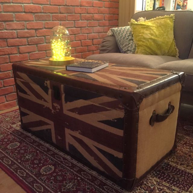 Union Jack Chest Coffee Table, Furniture & Home Living, Furniture ...