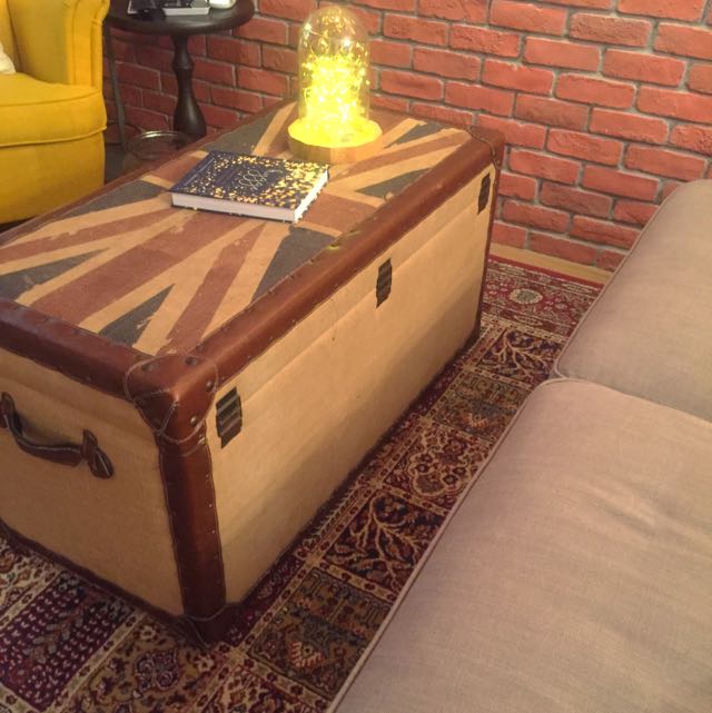 Union Jack Chest Coffee Table, Furniture & Home Living, Furniture ...