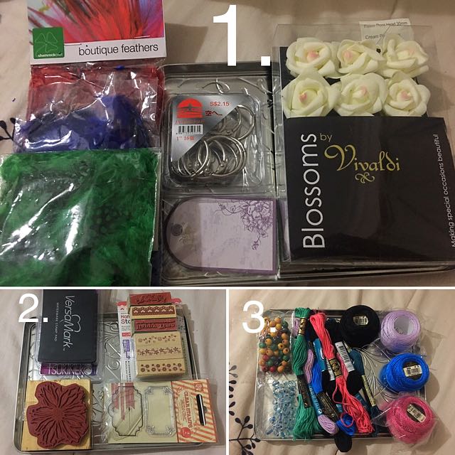 29 Types Of Random Craft materials, Hobbies & Toys, Stationery & Craft ...