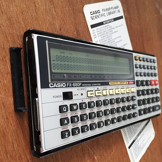 CASIO FX-880P, 家具及居家用品, 安全及門鎖 , 安全系統及閉路電視在旋轉拍賣