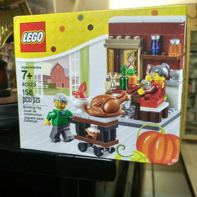 Lego 40123 Thanksgiving Feast, Hobbies & Toys, Toys & Games on Carousell