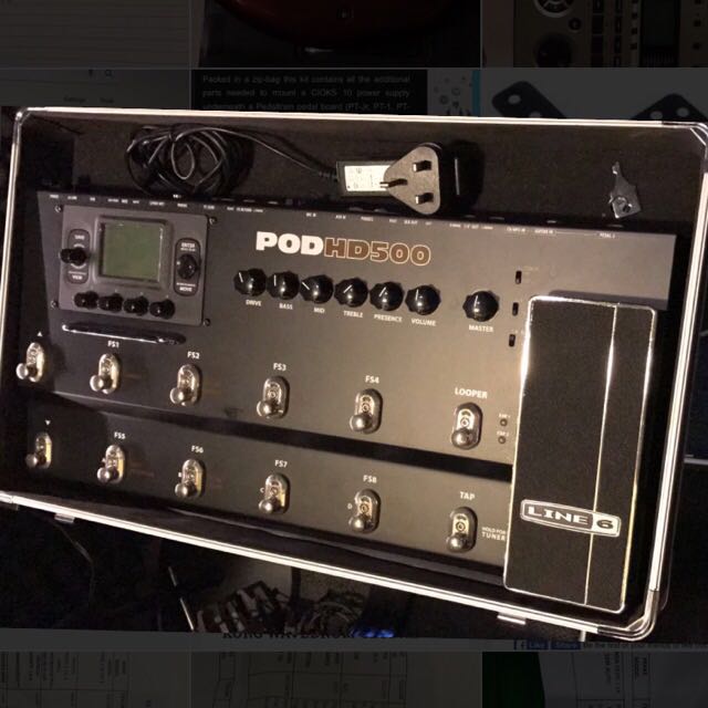 LINE 6 POD HD500 (with Hard case), Mobile Phones & Gadgets, Mobile ...