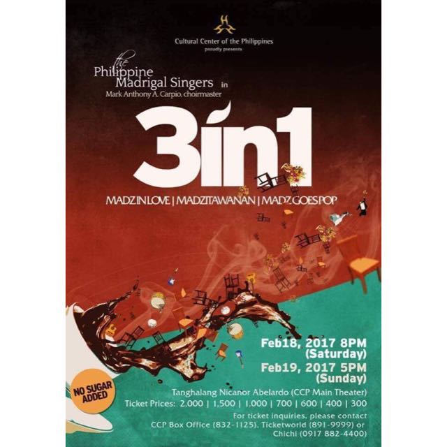 Philippine Madrigal Singers Valentine Concert, Tickets & Vouchers ... Philippine Madrigal Singers Valentine Concert, Tickets & Vouchers ...