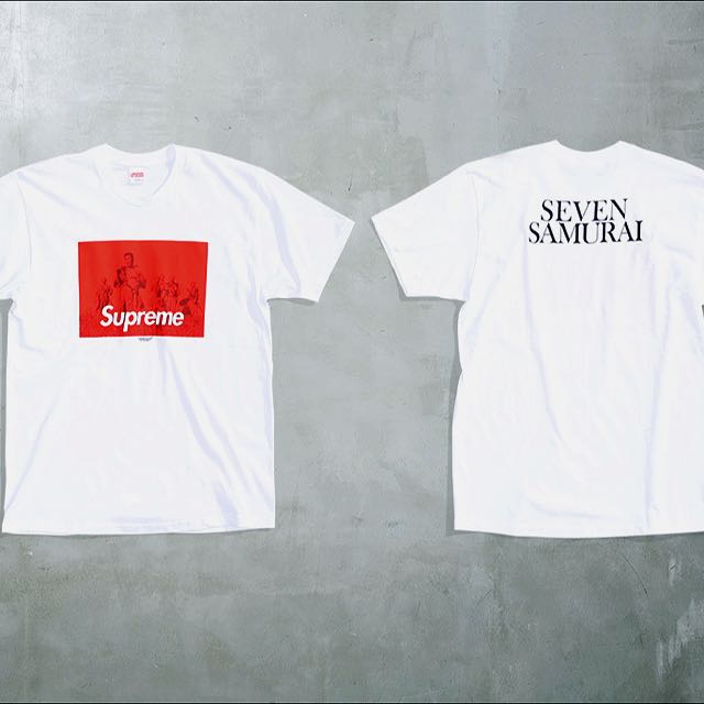 Supreme Tee Seven Samurai (RESERVED), Men's Fashion, Tops & Sets ...