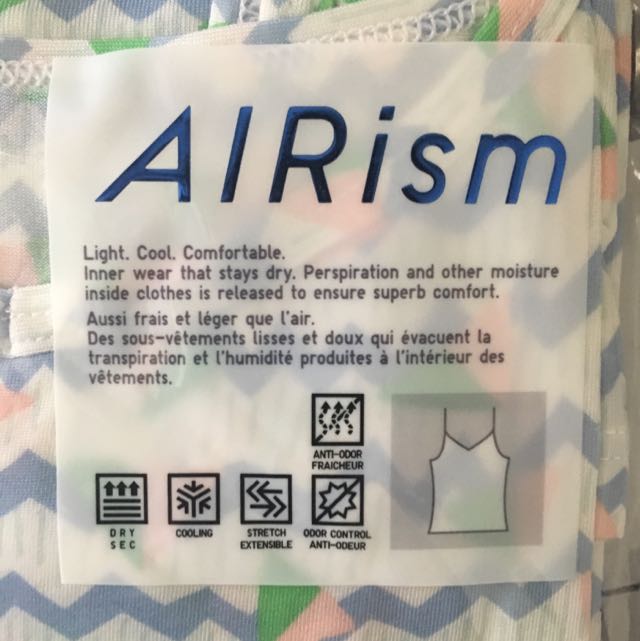 AIRism Camisole, Women's Fashion, Tops, Sleeveless on Carousell