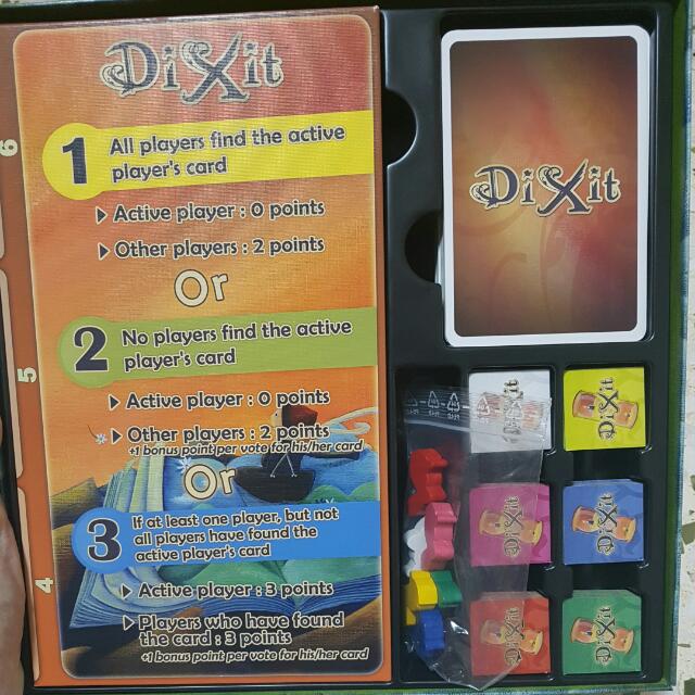 Dixit - Original (Authentic) Board Games, Hobbies & Toys, Toys & Games ...