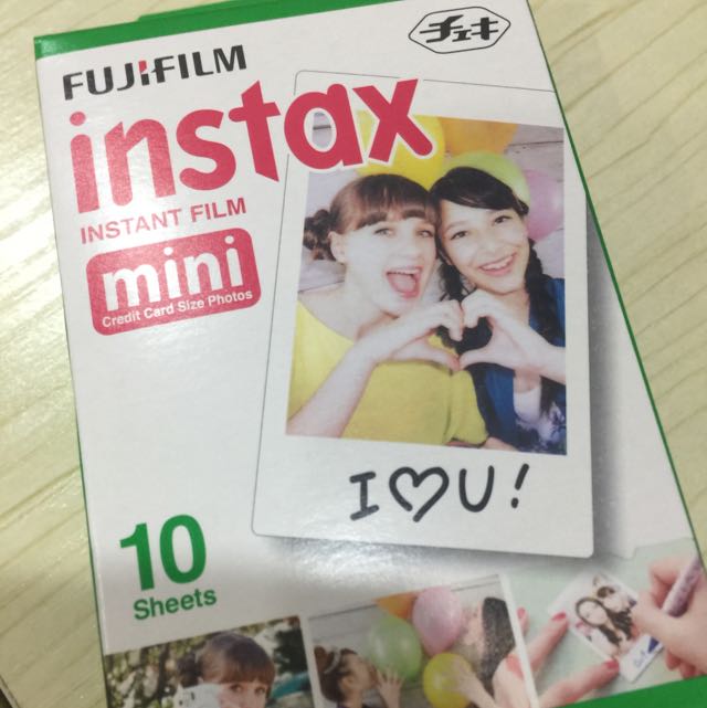 FUJIFIlM ( Instax Instant Film ) Mini Credit Card Size Photos ...
