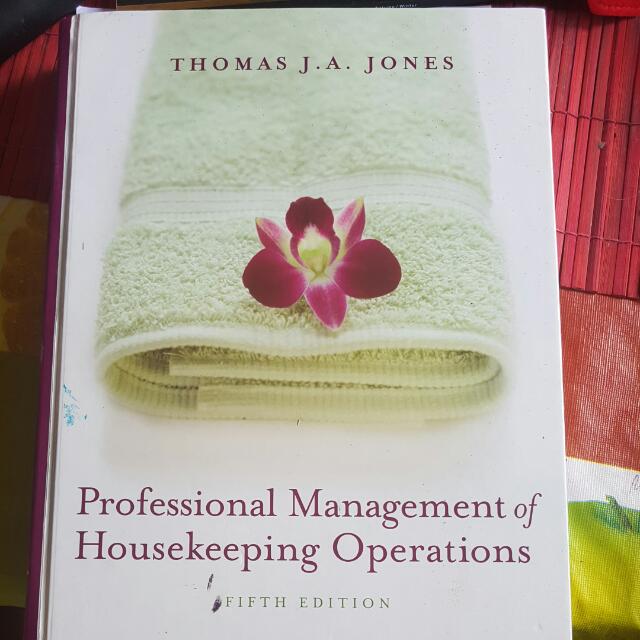 Housekeeping Management Book., Hobbies & Toys, Books & Magazines ...