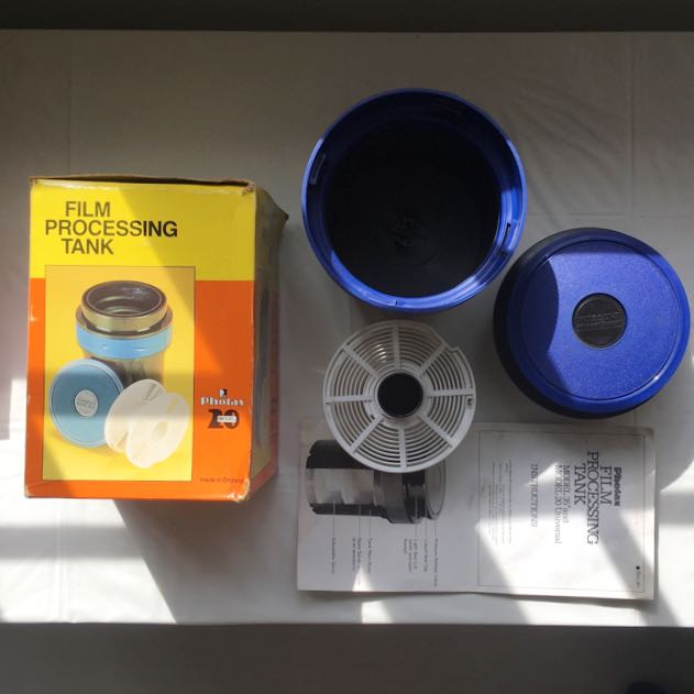 Photax Film Processing Tank Model 20, Photography, Photography ...