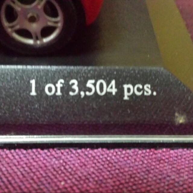 Rare Limited Edition F1 Maclaren Diecast Car With Serial Number ...