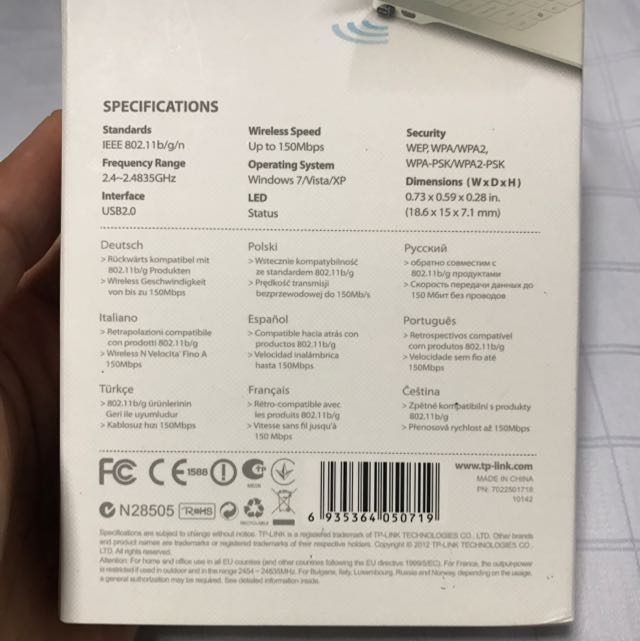 TP-Link Wireless USB Adapter, Computers & Tech, Parts & Accessories ...