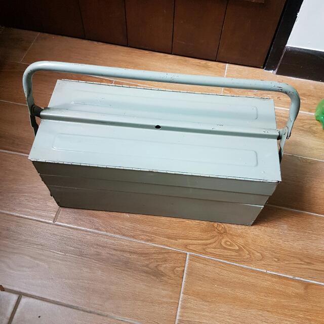 Reduced! Antique Multi-layered Tool Box, Furniture & Home Living, Home ...