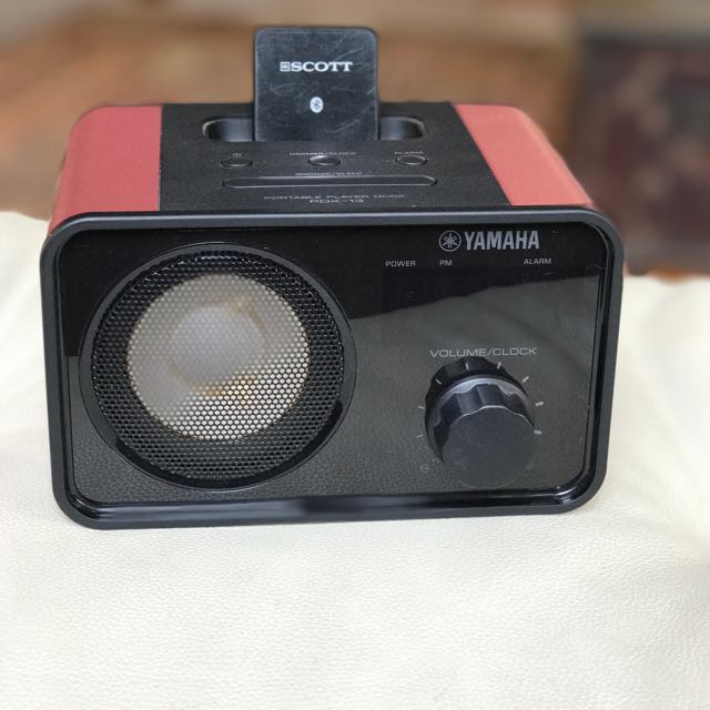 Yamaha Bluetooth Portable Player Dock PDX-13 Red, Audio, Portable Music ...