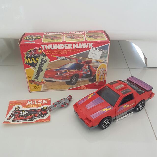 M.a.s.k Mask Thunderhawk Leader Kenner Matt Tracker, Hobbies & Toys ...