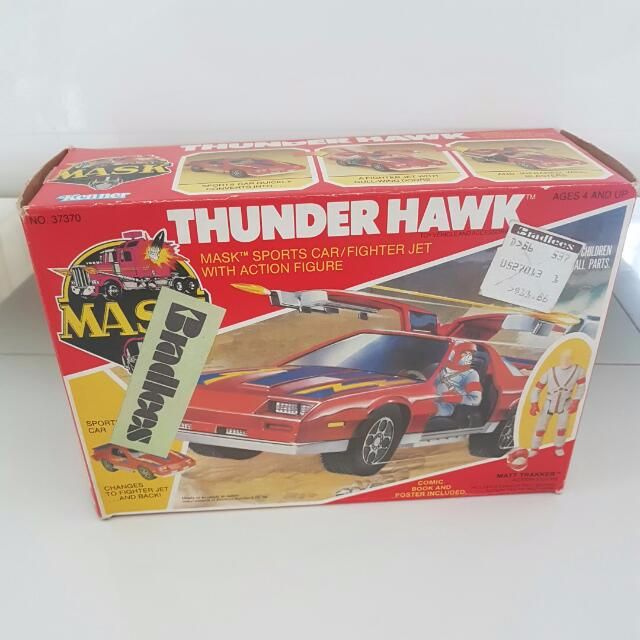 M.a.s.k Mask Thunderhawk Leader Kenner Matt Tracker, Hobbies & Toys ...