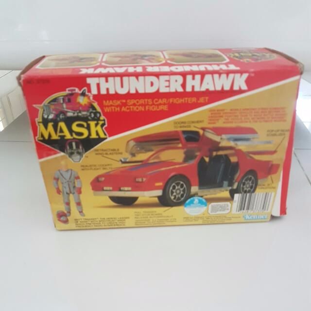 M.a.s.k Mask Thunderhawk Leader Kenner Matt Tracker, Hobbies & Toys ...