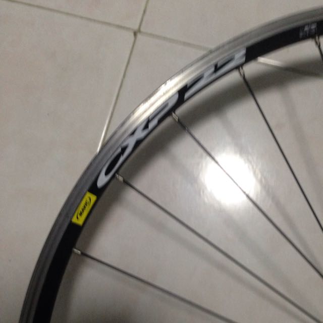 Mavic Cxp22 Wheelset, Sports Equipment, Bicycles & Parts, Bicycles on ...