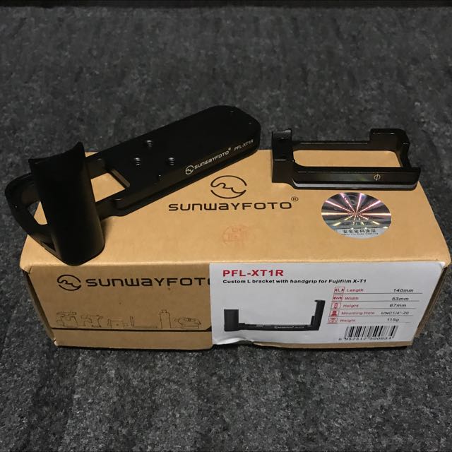 Sunwayfoto Custom L Bracket For Fujifilm XT1, Photography, Cameras on ...