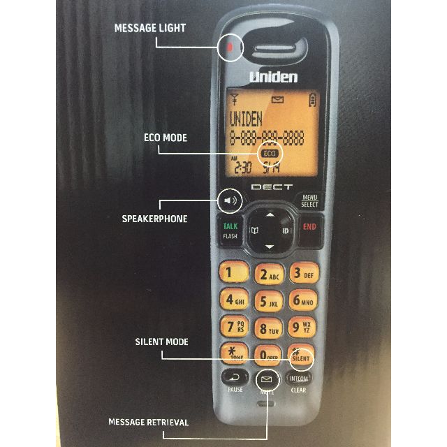 Uniden Cordless Phone (AS1102), Mobile Phones & Gadgets, Mobile ...