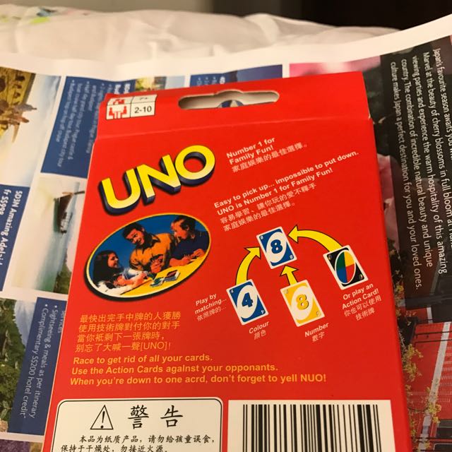 UNO Card, Hobbies & Toys, Toys & Games on Carousell