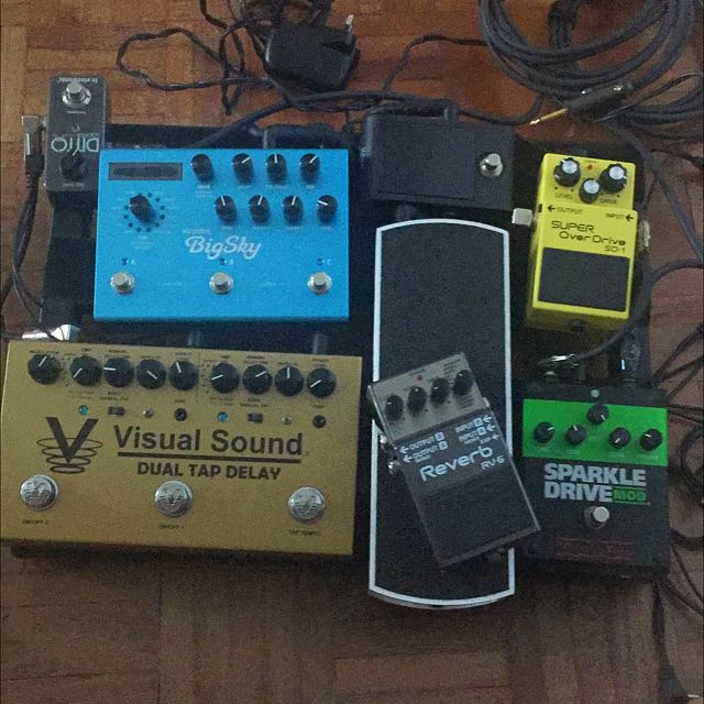 Visual Sound Dual Tap Delay, Hobbies & Toys, Music & Media, Musical ...